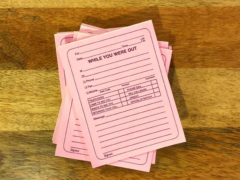 Taking a Phone Message - The GoldMine Compass